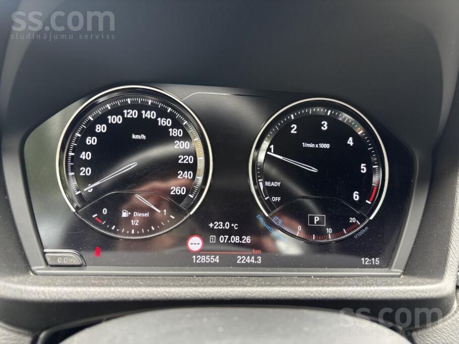 Black BMW X2 2019 in Riga, with an engine capacity of 2.00 L and mileage of 129 thousand km for 20900 €, photo 7 on AUTOMOTO.COM.LV