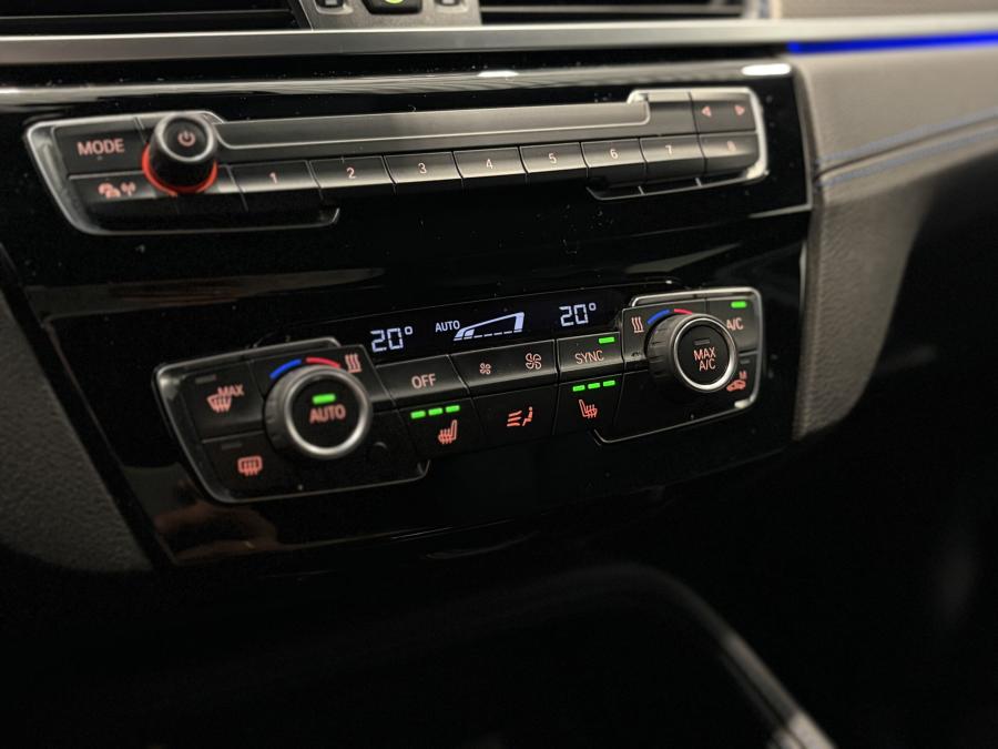 Black BMW X2 2019 in Riga, with an engine capacity of 2.00 L and mileage of 132 thousand km for 17690 €, photo 19 on AUTOMOTO.COM.LV