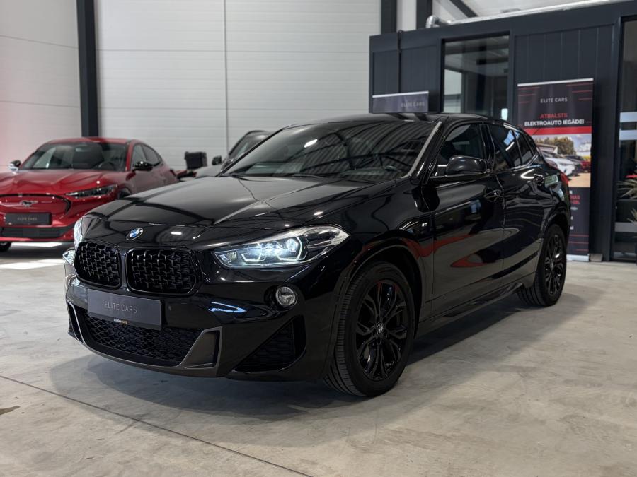 Black BMW X2 2019 in Riga, with an engine capacity of 2.00 L and mileage of 132 thousand km for 17690 €, photo 35 on AUTOMOTO.COM.LV