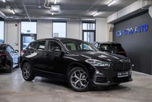 Melns BMW X2 2020 Kauņa, ar dzinēja tilpumu 1.50 L un nobraukumu 110 tūkst. km par 19950 €, foto  vietnē AUTOMOTO.COM.LV