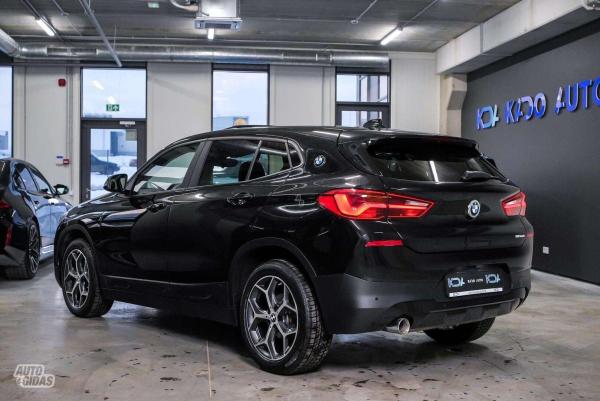 Black BMW X2 2020 in Marijampole, with an engine capacity of 1.50 L and mileage of 110 thousand km for 19750 €, photo 9 on AUTOMOTO.COM.LV
