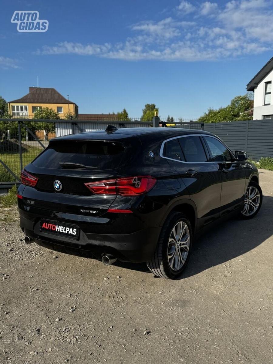 Melns BMW X2 2020 Klaipėda, ar dzinēja tilpumu 2.00 L un nobraukumu 92 tūkst. km par 17700 €, foto 6 vietnē AUTOMOTO.COM.LV