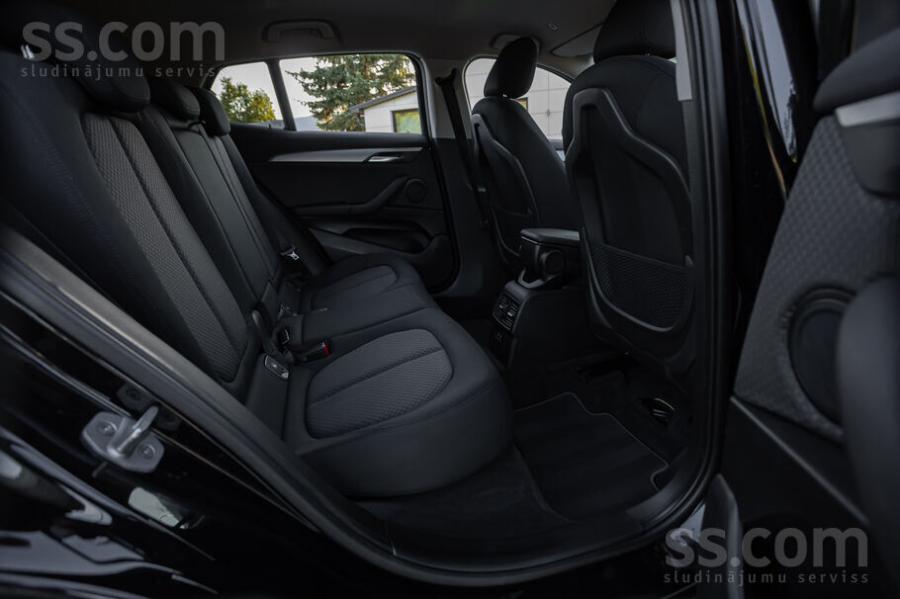 Melns BMW X2 2020 Jelgava, ar dzinēja tilpumu 2.00 L un nobraukumu 0 tūkst. km par 17890 €, foto 12 vietnē AUTOMOTO.COM.LV