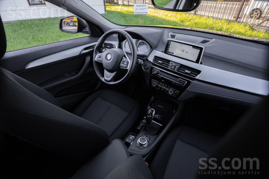 Melns BMW X2 2020 Jelgava, ar dzinēja tilpumu 2.00 L un nobraukumu 0 tūkst. km par 17890 €, foto 13 vietnē AUTOMOTO.COM.LV