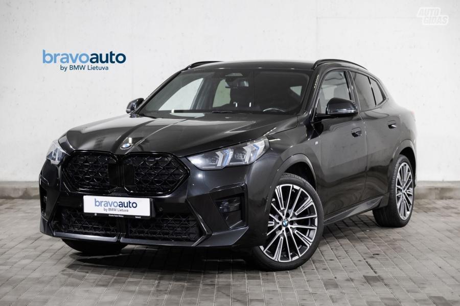Black BMW X2 2024 in Vilnius, with an engine capacity of 2.00 L and mileage of 82 thousand km for 38991 €, photo 1 on AUTOMOTO.COM.LV
