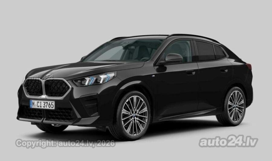 Black BMW X2 2024 in Tallinn, with an engine capacity of 2.00 L and mileage of 77 thousand km for 39900 €, photo 1 on AUTOMOTO.COM.LV