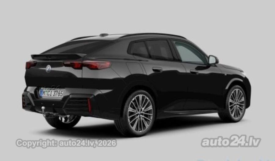 Black BMW X2 2024 in Tallinn, with an engine capacity of 2.00 L and mileage of 77 thousand km for 39900 €, photo 5 on AUTOMOTO.COM.LV