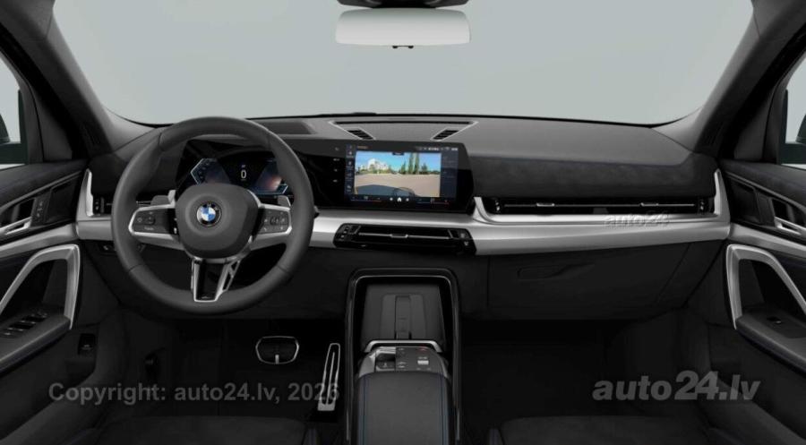 Black BMW X2 2024 in Tallinn, with an engine capacity of 2.00 L and mileage of 77 thousand km for 39900 €, photo 7 on AUTOMOTO.COM.LV