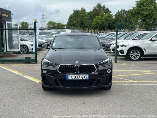 Black BMW X2 2019 in Klaipeda, with an engine capacity of 2.00 L and mileage of 163 thousand km for 17900 €, photo 5 on AUTOMOTO.COM.LV