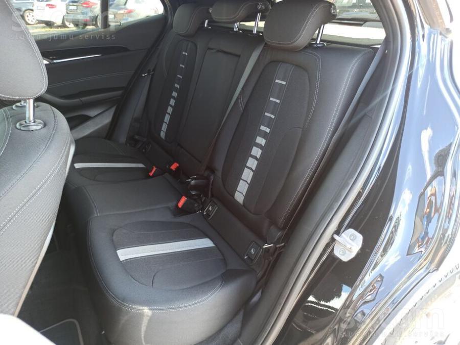 Black BMW X2 2019 in Daugavpils, with an engine capacity of 2.00 L and mileage of 0 thousand km for 20300 €, photo 16 on AUTOMOTO.COM.LV