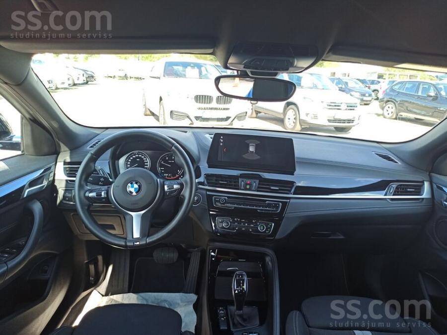 Black BMW X2 2019 in Daugavpils, with an engine capacity of 2.00 L and mileage of 0 thousand km for 20300 €, photo 20 on AUTOMOTO.COM.LV