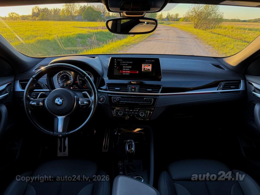 Melns BMW X2 2022 Tallina, ar dzinēja tilpumu 2.00 L un nobraukumu 94 tūkst. km par 37000 €, foto 14 vietnē AUTOMOTO.COM.LV