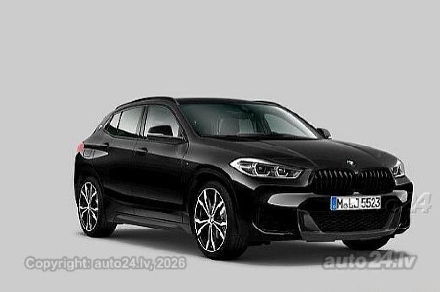Black BMW X2 2024 in Tallinn, with an engine capacity of 2.00 L and mileage of 27 thousand km for 38495 €, photo 3 on AUTOMOTO.COM.LV