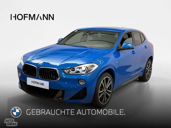 Blue BMW X2 2018 in Kaunas, with an engine capacity of 2.00 L and mileage of 73 thousand km for 27089 €, photo 1 on AUTOMOTO.COM.LV