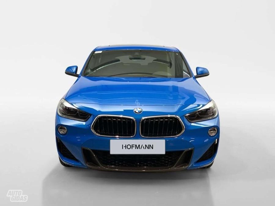 Blue BMW X2 2018 in Kaunas, with an engine capacity of 2.00 L and mileage of 73 thousand km for 27089 €, photo 2 on AUTOMOTO.COM.LV