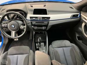Blue BMW X2 2018 in Kaunas, with an engine capacity of 2.00 L and mileage of 73 thousand km for 27089 €, photo 10 on AUTOMOTO.COM.LV