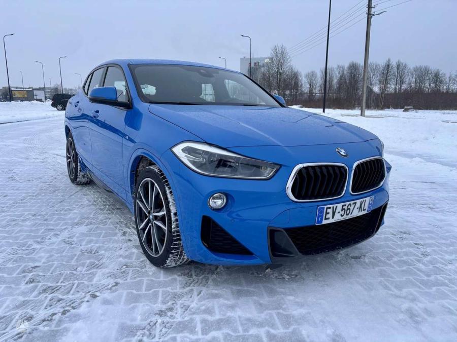 Zils BMW X2 2018 Tauragė, ar dzinēja tilpumu 2.00 L un nobraukumu 220 tūkst. km par 17500 €, foto 1 vietnē AUTOMOTO.COM.LV