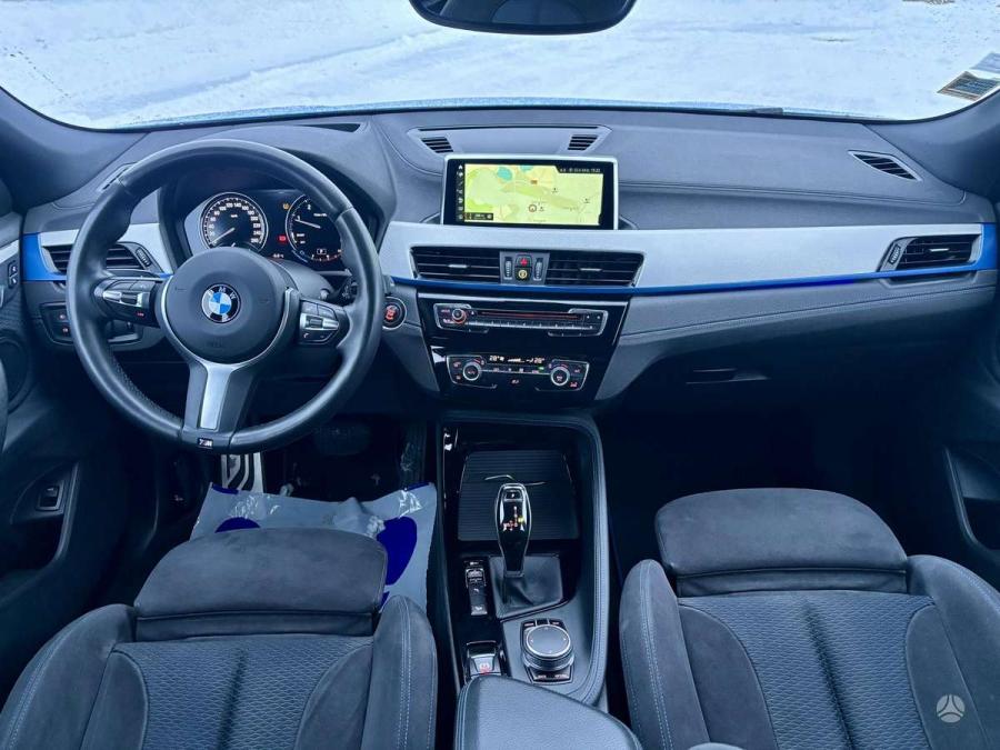 Zils BMW X2 2018 Tauragė, ar dzinēja tilpumu 2.00 L un nobraukumu 220 tūkst. km par 17500 €, foto 10 vietnē AUTOMOTO.COM.LV