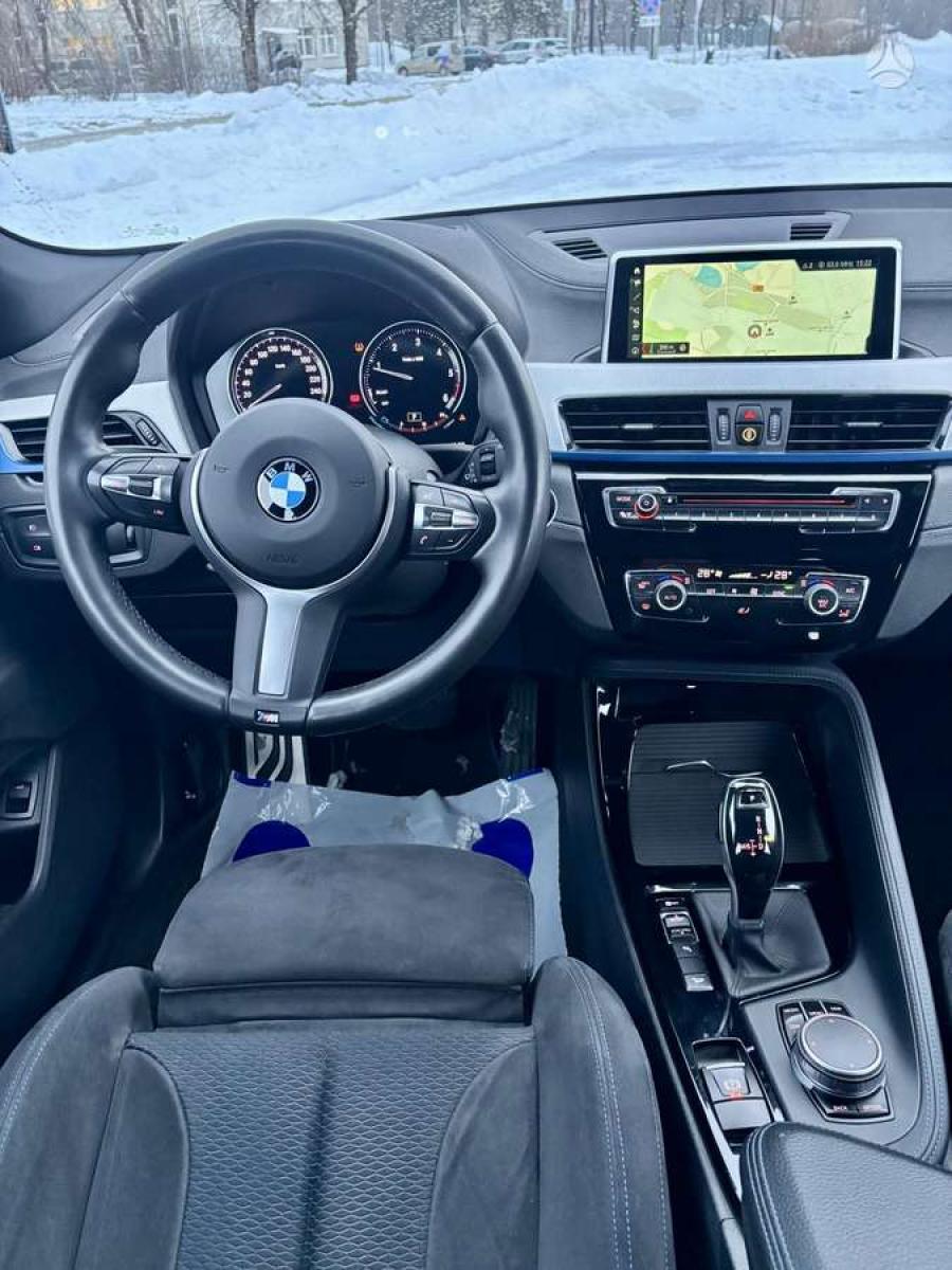 Zils BMW X2 2018 Tauragė, ar dzinēja tilpumu 2.00 L un nobraukumu 220 tūkst. km par 17500 €, foto 12 vietnē AUTOMOTO.COM.LV