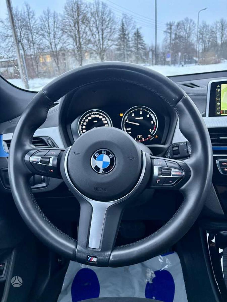 Zils BMW X2 2018 Tauragė, ar dzinēja tilpumu 2.00 L un nobraukumu 220 tūkst. km par 17500 €, foto 14 vietnē AUTOMOTO.COM.LV