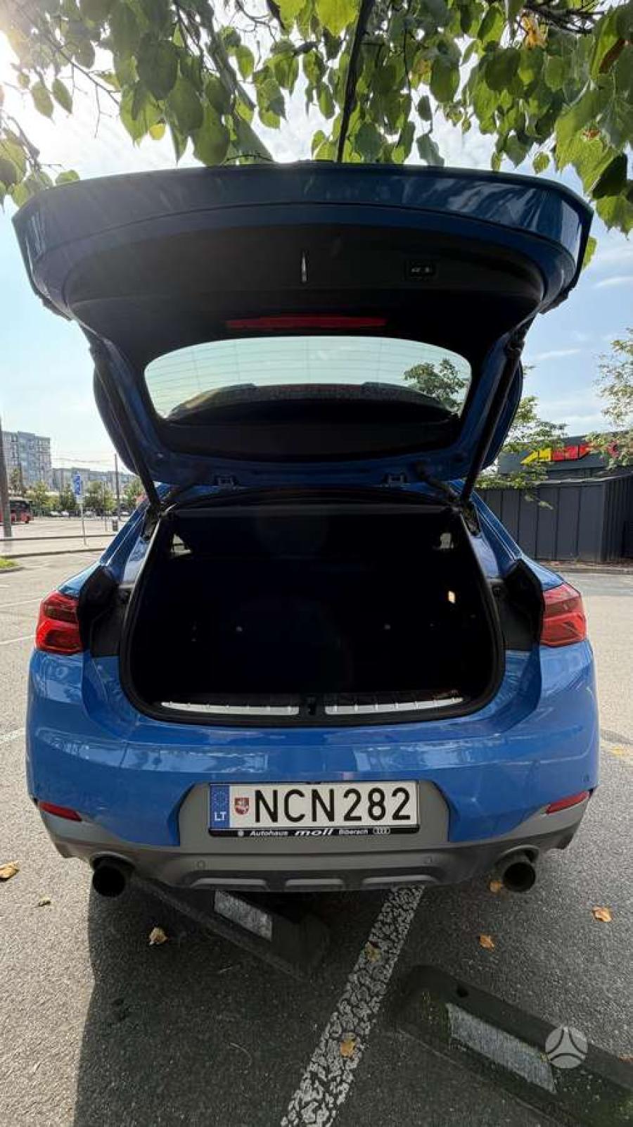 Zils BMW X2 2018 Viļņa, ar dzinēja tilpumu 2.00 L un nobraukumu 190 tūkst. km par 19499 €, foto 6 vietnē AUTOMOTO.COM.LV