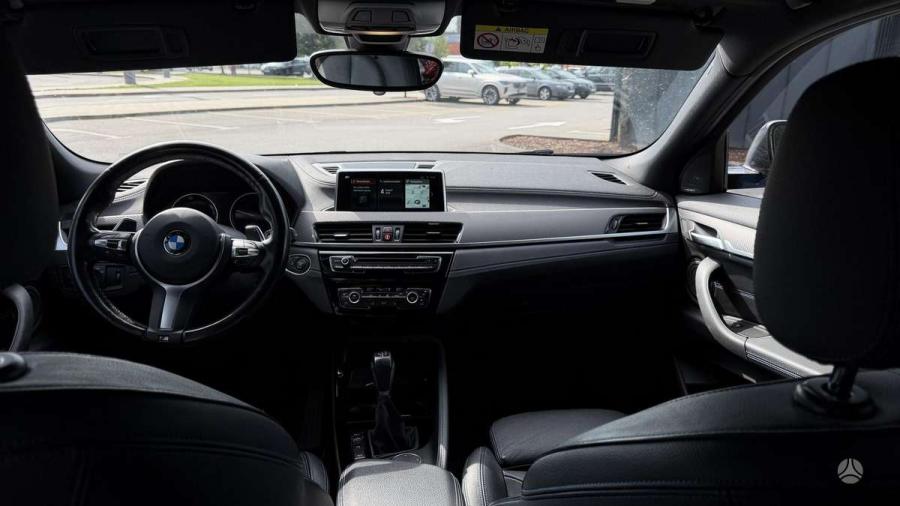 Zils BMW X2 2018 Viļņa, ar dzinēja tilpumu 2.00 L un nobraukumu 190 tūkst. km par 19499 €, foto 12 vietnē AUTOMOTO.COM.LV