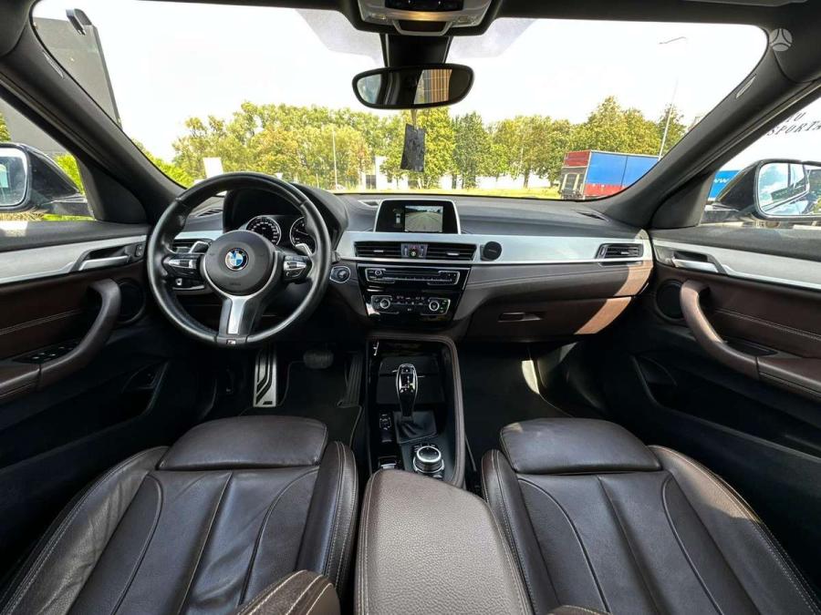 Zils BMW X2 2018 Klaipėda, ar dzinēja tilpumu 2.00 L un nobraukumu 125 tūkst. km par 16000 €, foto 7 vietnē AUTOMOTO.COM.LV