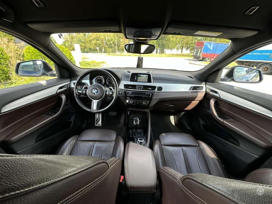 Zils BMW X2 2018 Klaipėda, ar dzinēja tilpumu 2.00 L un nobraukumu 125 tūkst. km par 16000 €, foto 8 vietnē AUTOMOTO.COM.LV