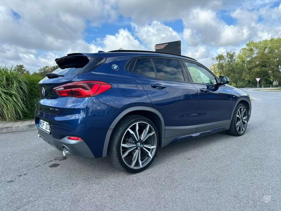 Zils BMW X2 2018 Klaipėda, ar dzinēja tilpumu 2.00 L un nobraukumu 125 tūkst. km par 16000 €, foto 14 vietnē AUTOMOTO.COM.LV