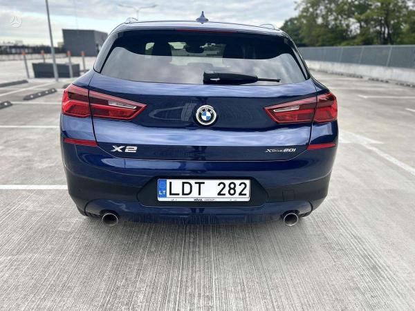 БМВ X2 2018 в Вильнюс на AUTOMOTO.COM.LV Синий БМВ X2 2018 в Вильнюс, объемом двигателя 2.00 л и пробегом 68 тыс. км за 16700 €, фото 7 на AUTOMOTO.COM.LV