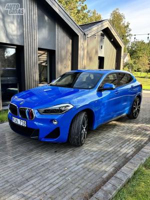 Blue BMW X2 2018 in Vilnius, with an engine capacity of 2.00 L and mileage of 96 thousand km for 22000 €, photo 3 on AUTOMOTO.COM.LV
