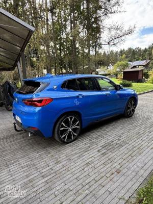 Blue BMW X2 2018 in Vilnius, with an engine capacity of 2.00 L and mileage of 96 thousand km for 22000 €, photo 8 on AUTOMOTO.COM.LV