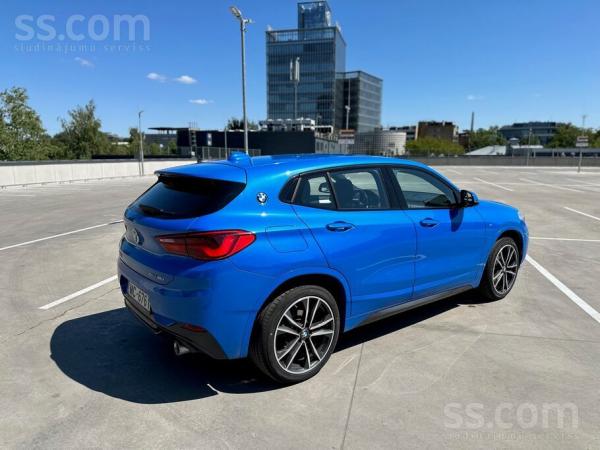 Blue BMW X2 2019 in Riga, with an engine capacity of 1.80 L and mileage of 59 thousand km for 19000 €, photo 3 on AUTOMOTO.COM.LV