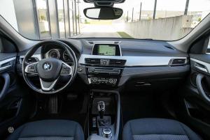 Blue BMW X2 2019 in Kaunas, with an engine capacity of 2.00 L and mileage of 128 thousand km for 14950 €, photo 13 on AUTOMOTO.COM.LV