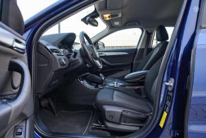 Blue BMW X2 2019 in Kaunas, with an engine capacity of 2.00 L and mileage of 128 thousand km for 14950 €, photo 24 on AUTOMOTO.COM.LV