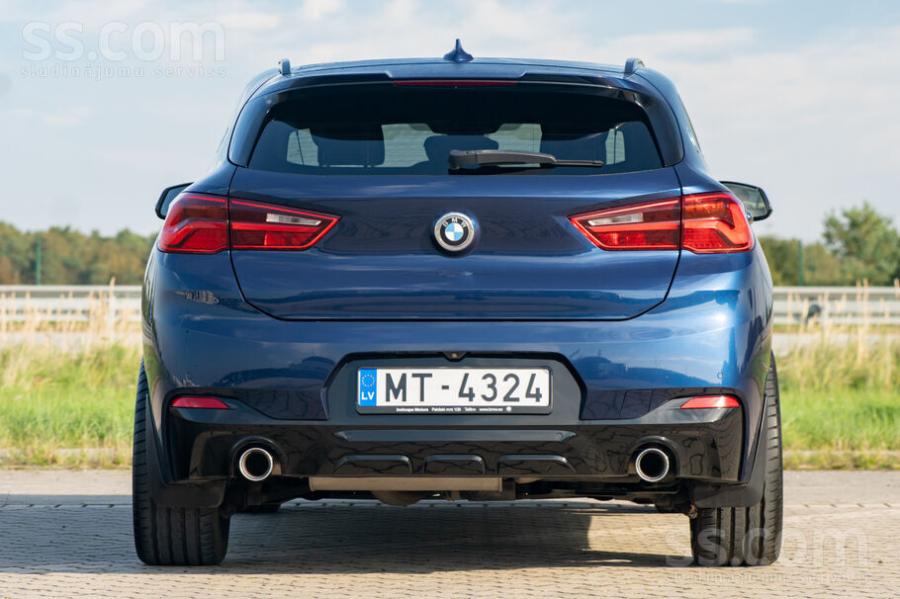 Zils BMW X2 2019 Jūrmala, ar dzinēja tilpumu 2.00 L un nobraukumu 135 tūkst. km par 20999 €, foto 9 vietnē AUTOMOTO.COM.LV