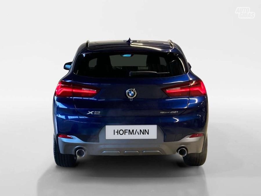 Blue BMW X2 2020 in Kaunas, with an engine capacity of 2.00 L and mileage of 44 thousand km for 30074 €, photo 6 on AUTOMOTO.COM.LV