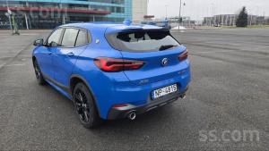 Blue BMW X2 2020 in Riga, with an engine capacity of 2.00 L and mileage of 58 thousand km for 22500 €, photo 7 on AUTOMOTO.COM.LV