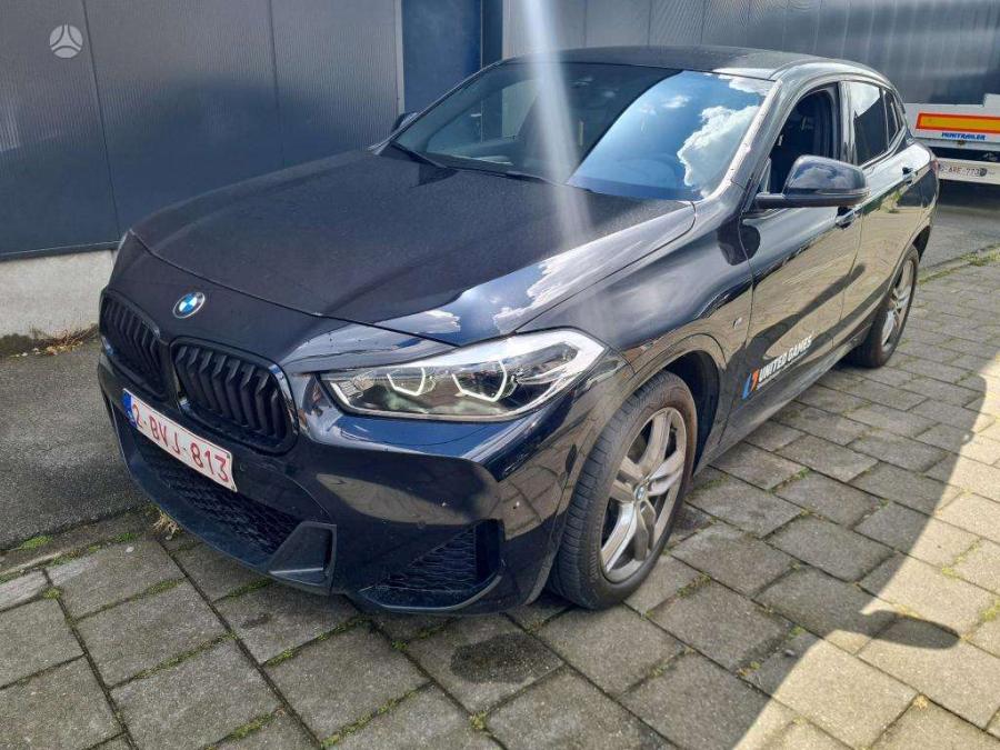Blue BMW X2 2022 in Vilnius, with an engine capacity of 1.50 L and mileage of 127 thousand km for 22264 €, photo 1 on AUTOMOTO.COM.LV