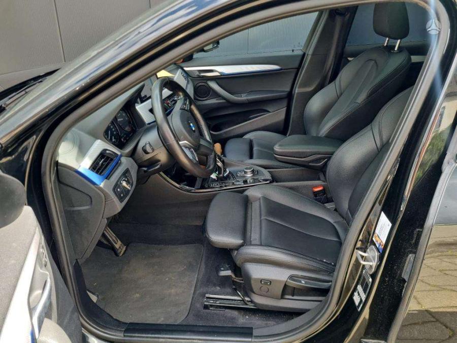 Blue BMW X2 2022 in Vilnius, with an engine capacity of 1.50 L and mileage of 127 thousand km for 22264 €, photo 6 on AUTOMOTO.COM.LV