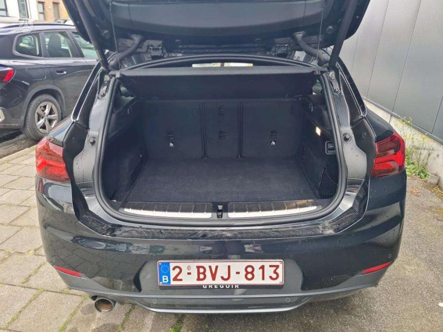 Blue BMW X2 2022 in Vilnius, with an engine capacity of 1.50 L and mileage of 127 thousand km for 22264 €, photo 8 on AUTOMOTO.COM.LV