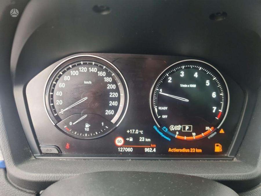 Blue BMW X2 2022 in Vilnius, with an engine capacity of 1.50 L and mileage of 127 thousand km for 22264 €, photo 11 on AUTOMOTO.COM.LV