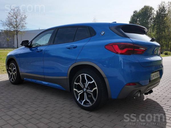 Blue BMW X2 2019 in Riga, with an engine capacity of 1.50 L and mileage of 148 thousand km for 20990 €, photo 6 on AUTOMOTO.COM.LV