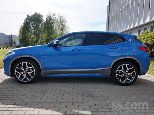 Blue BMW X2 2019 in Riga, with an engine capacity of 1.50 L and mileage of 148 thousand km for 20990 €, photo 7 on AUTOMOTO.COM.LV