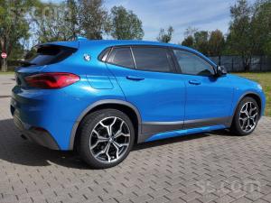 Blue BMW X2 2019 in Riga, with an engine capacity of 1.60 L and mileage of 148 thousand km for 18900 €, photo 6 on AUTOMOTO.COM.LV