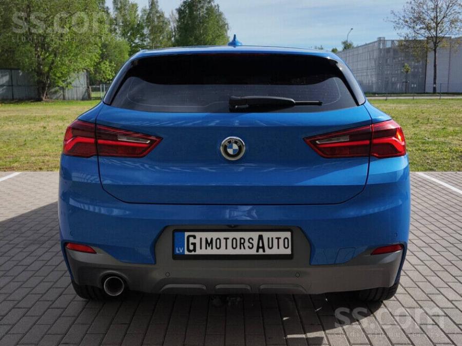 Blue BMW X2 2019 in Riga, with an engine capacity of 1.60 L and mileage of 148 thousand km for 18900 €, photo 7 on AUTOMOTO.COM.LV