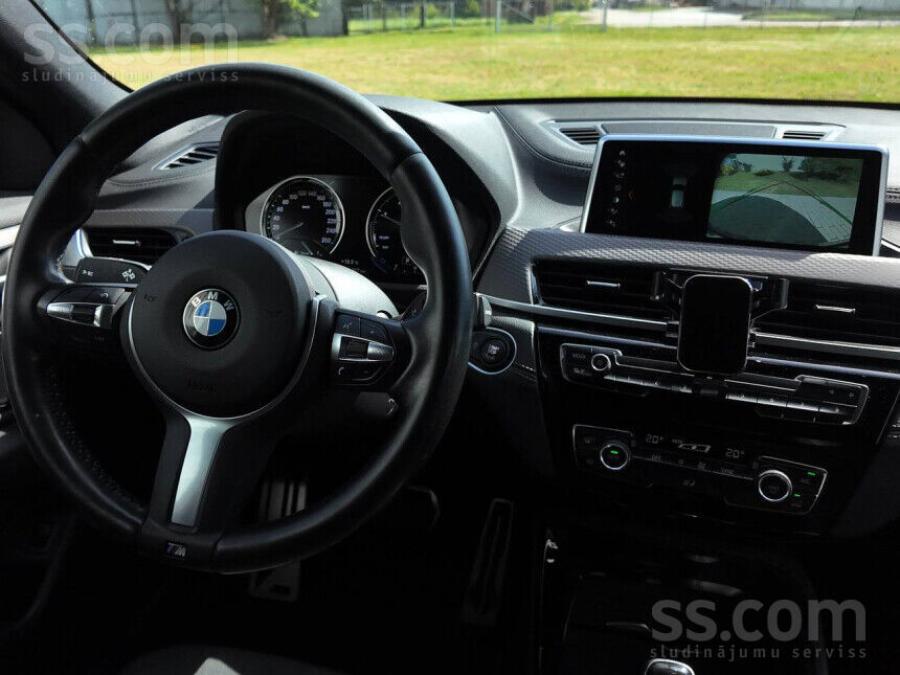 Blue BMW X2 2019 in Riga, with an engine capacity of 1.60 L and mileage of 148 thousand km for 18900 €, photo 16 on AUTOMOTO.COM.LV