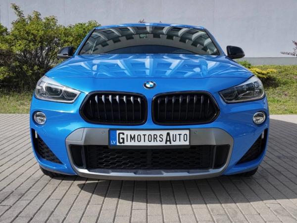 Blue BMW X2 2019 in Riga, with an engine capacity of 1.50 L and mileage of 148 thousand km for 20990 €, photo 3 on AUTOMOTO.COM.LV