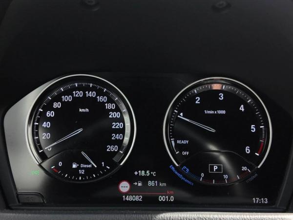 Blue BMW X2 2019 in Riga, with an engine capacity of 1.50 L and mileage of 148 thousand km for 20990 €, photo 9 on AUTOMOTO.COM.LV