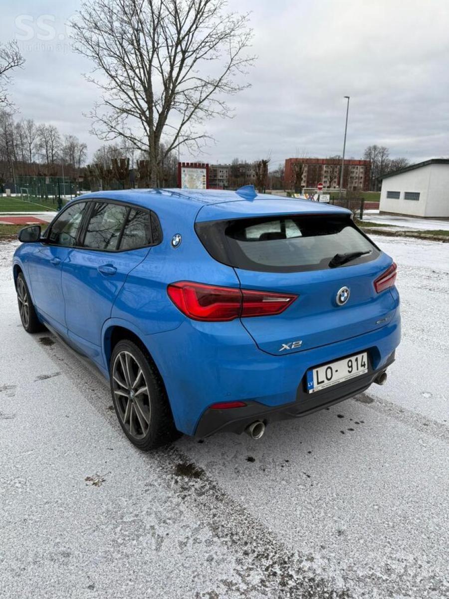 Zils BMW X2 2018 Rīga, ar dzinēja tilpumu 2.00 L un nobraukumu 156 tūkst. km par 17000 €, foto 4 vietnē AUTOMOTO.COM.LV